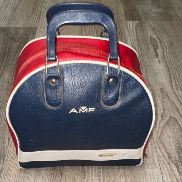 Vintage | Bags | Vintage Amf Bowling Ball Bag Carryon Tote Duffel ...